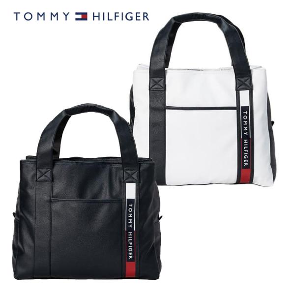 【即納】2025 トミーヒルフィガー ゴルフ フラッグロゴ トートバッグ THMG5ST4   日本正規品 astc