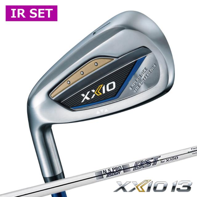 【左用/特価】ダンロップ XXIO13 ゼクシオ13 アイアン レフティ 5本セット(#6-9,PW) ネイビー N.S. PRO 850GH DST for XXIO スチールシャフト 日本正規品