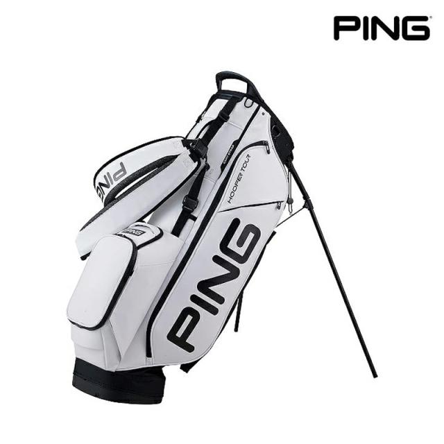 PING 2025 ピンゴルフ スタンドキャディバッグ 244 HOOFER TOUR WHITE 37654-101 日本正規品 25年秋冬 pnap