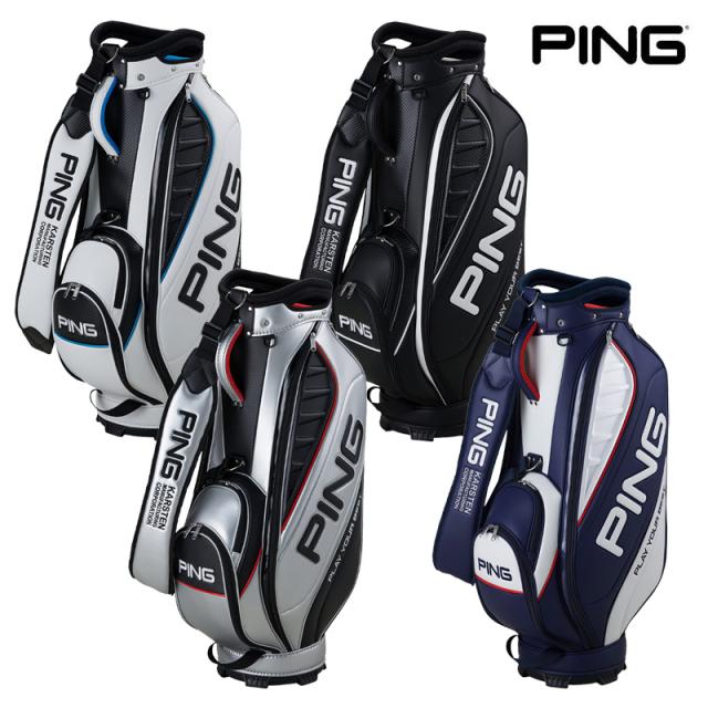 PING 2025 ピンゴルフ CB-U2505 XLT 38653 キャディバッグ 9型 口枠5分割 フルオープンポケット 日本正規品 25年秋冬 pnap