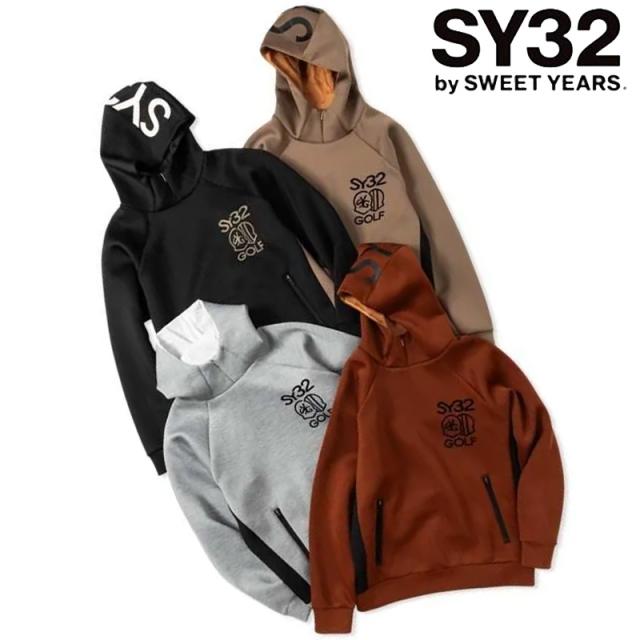 【即納】SY32 GOLF カードボードエンブレム PT フーディー 長袖 パーカー SYG-25A1-06 日本正規品 25秋冬 セットアップ