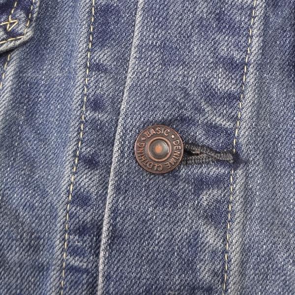 Denime ドゥニーム ジージャン デニムジャケット リネンミックス G