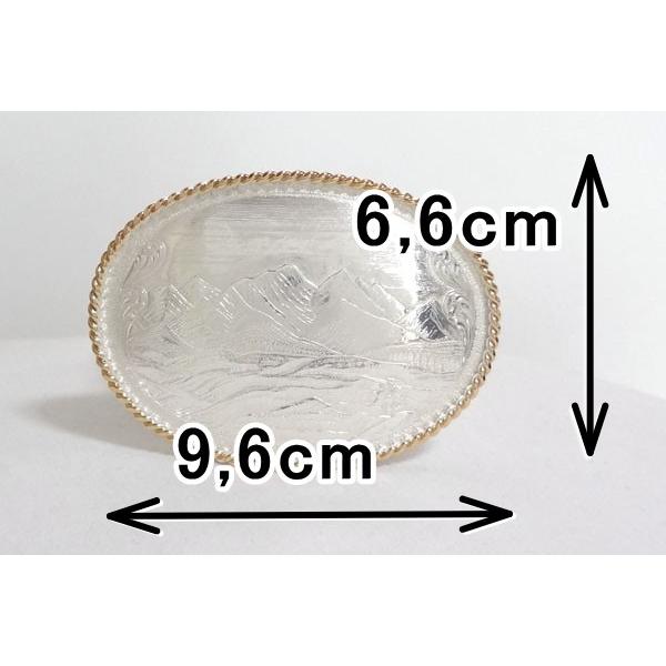 アメリカ製モンタナシルバースミスバックル 本革サドルレザー オイル