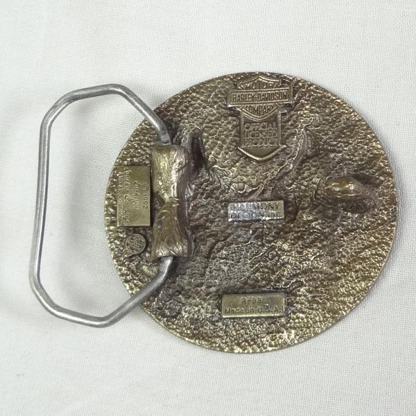 ベルト 本革サドルレザー オイルレザーブラック ハーレーダビッドソン