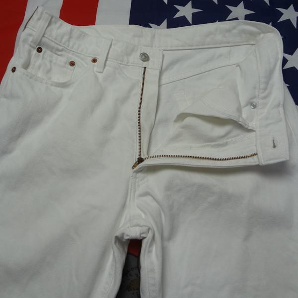 リーバイス 日本製 ホワイト ジーンズ 603 スリム メンズ W34 残り