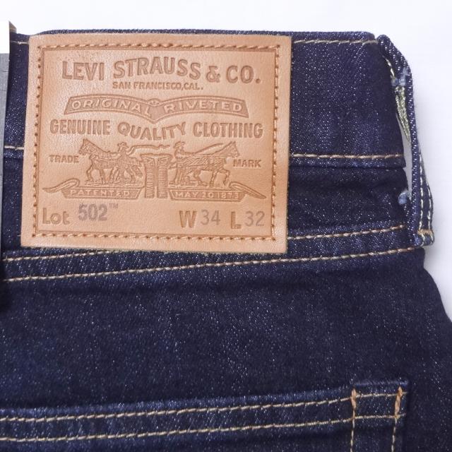 リーバイス 502 ストレッチデニム ジーンズ Levi's W34インチ ダーク