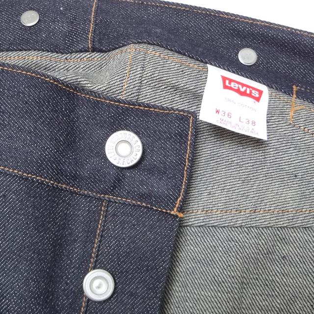リーバイス バレンシア工場製造 トップボタン裏刻印555 501XX 125