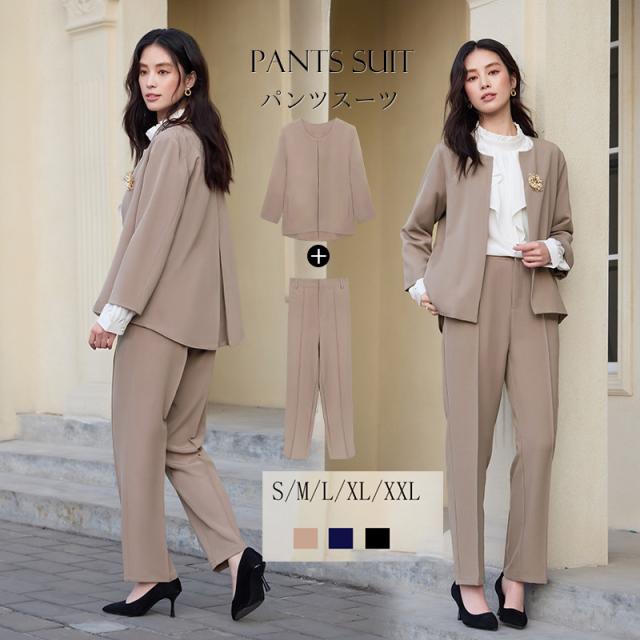 スーツセット レディース 入学式 入園式 卒業式 卒園式 結婚式 ママ 服 母 成人式 上下セット セレモニー スーツ パンツスーツ 七五三 お宮参り おしゃれ