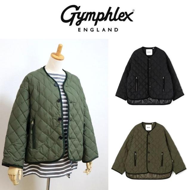 2025秋冬  GYMPHLEX ジムフレックス HAND QUILT DOWN ダウン カラーレスジャケット ＃GY-A0431 NYM  レディース