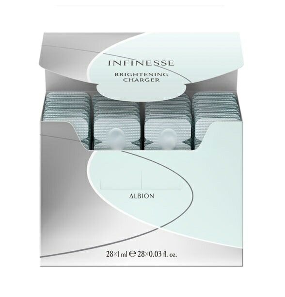 【国内正規品】アルビオン（ALBION）アンフィネス　ブライトニング　チャージャー〈美白美容液〉【医薬部外品】1.0ml×28個