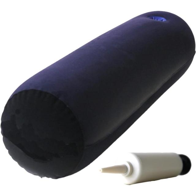 LOKIPA インフレータブルパッド セックス枕 エアクッション インフレート式 ポンプ付き 抱き枕 腰枕 多用途 体位変換 高反発 円柱形 フロの通販はau PAY マーケット - カイ ...