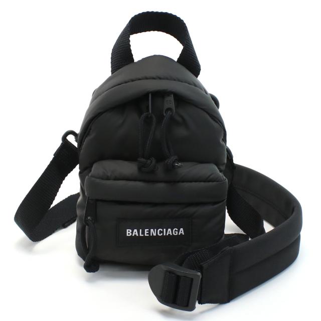 バレンシアガ BALENCIAGA 斜め掛けショルダー　ブランド656060　2AAMA　1000ブラック ブランド ユニセックス