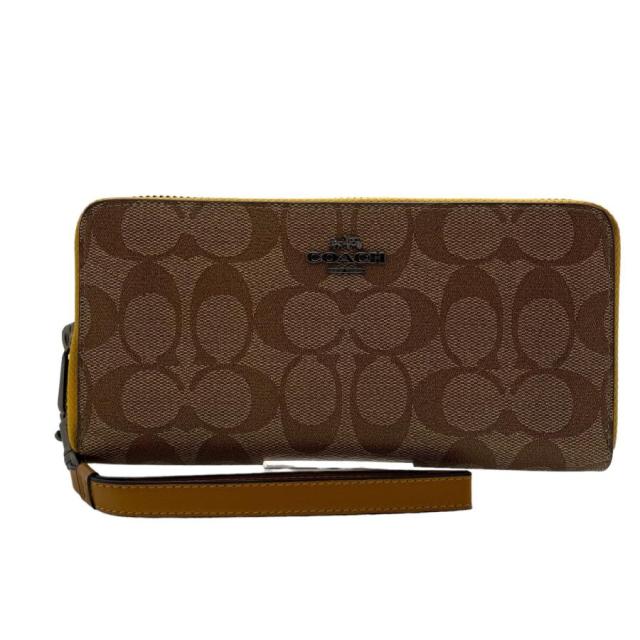 コーチ アウトレット 財布 レディース COACH C4452 ロング ジップ アラウンド ウォレット 長財布 店頭展示品