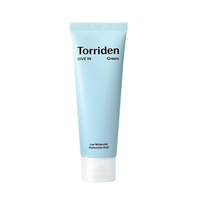 Torriden(トリデン) ダイブイン クリーム(80ml) フェイスクリーム スキンケア 乾燥 保湿 ヒアルロン酸 無着色 無香料 無鉱物 ...