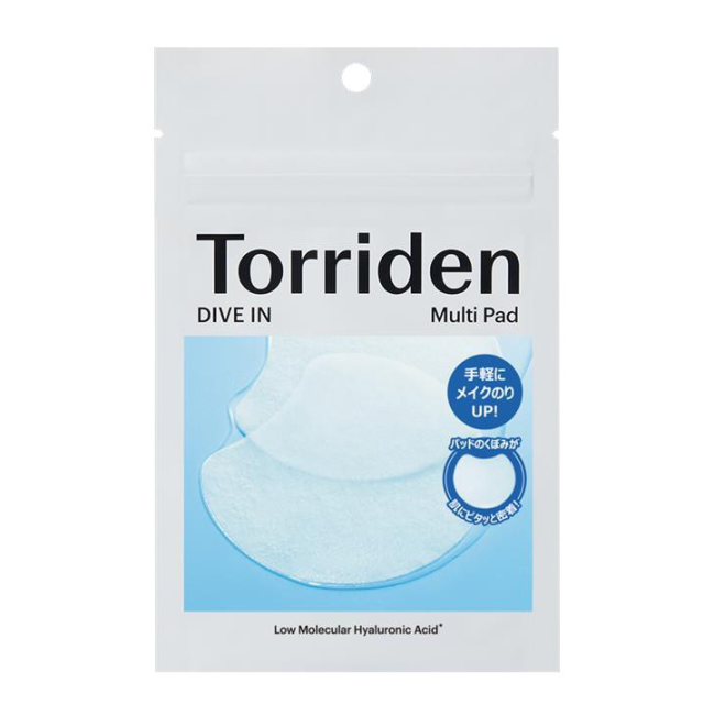 Torriden ダイブインマルチパッド 10枚入り スキンケア 乾燥 保湿 ふき取り化粧水 ヒアルロン酸 クーリングケア 無着色 無香料 ...