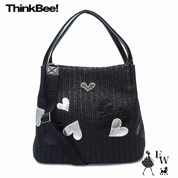 シンクビー トートバッグ Think Bee ゼウスザブラック 2ウェイタイプ A004025 エクセルワールド  誕生日 ギフト プレゼントにも ブランド ポーチ TP10　mk