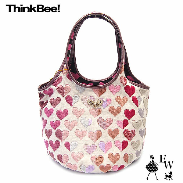 シンクビー トートバッグ Think Bee メロウピンクサワー A004195 エクセルワールド  誕生日 ギフト プレゼントにも ブランド TP5 mk