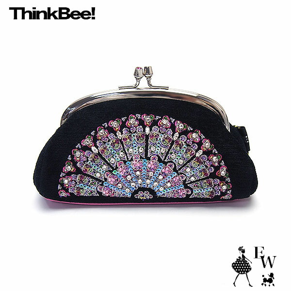 シンクビー ノートルダム 口金ポーチ ピンク 小物入れ Think Bee A003988 エクセルワールド  誕生日 ギフト プレゼントにも レディース ブランド ポーチ TP5　mk