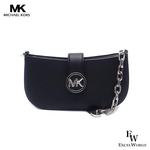 マイケルコース ショルダーバッグ Michael Kors アウトレット ショルダーバッグ 新作おしゃれな小さめバッグ 35H3SNMC0L ブラック レディース mk
