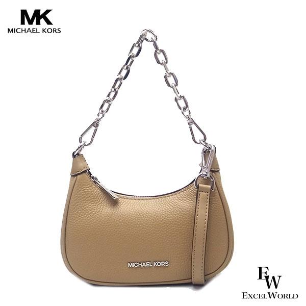 マイケルコース バッグ アウトレット ショルダーバッグ ミニジップ ポーチ MICHAEL KORS チェーンハンドル付き 35R3G4CC5L ブラック ブランド プレゼントにも mk