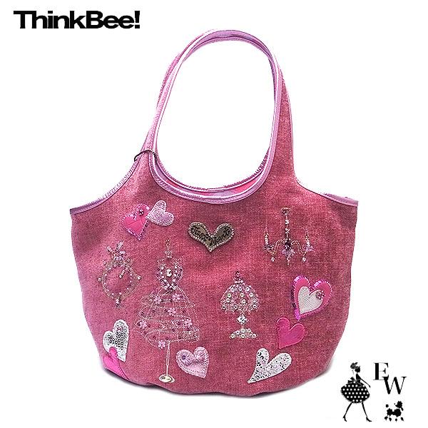シンクビー バッグ ダンシングプリンセス ピンク A003471 Think Bee レディース ブランド　mk