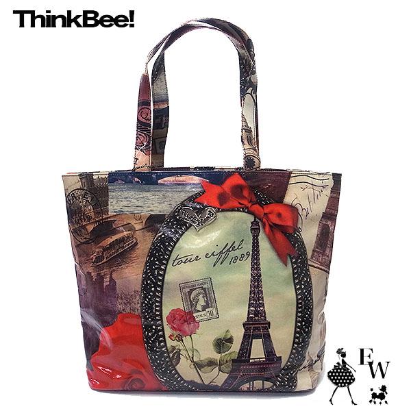 シンクビー バッグ Think Bee ルージュアルダン ラージトートバッグ A003557 エクセルワールド レディース ブランド プレゼントにも ok