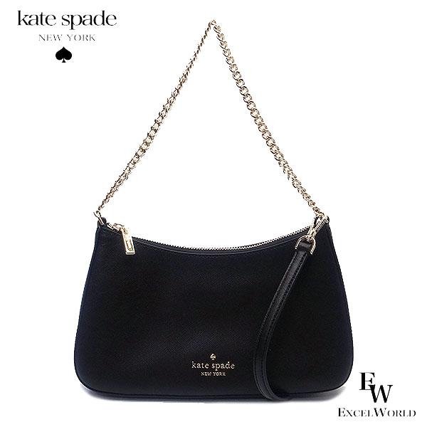 ケイトスペード バッグ KATESPADE アウトレット ショルダーバッグ 2WAY KC495 001 キルティング調 ブラック  レディース ブランド mk