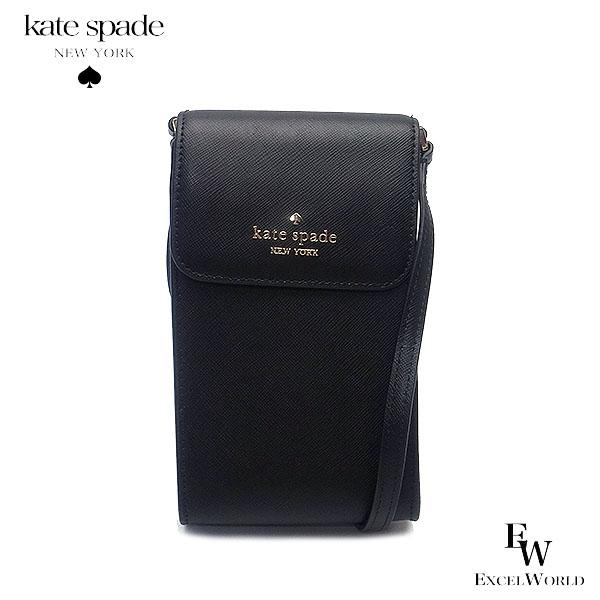 ケイトスペード バッグ アウトレット kate spade  スマホケース ポシェット KC592 001 ブラック エクセルワールド レディース ブランド プレゼントにも mk