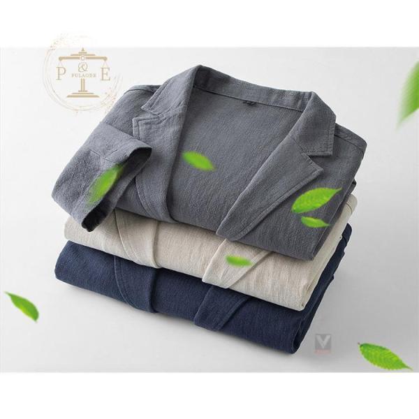 麻ジャケット メンズ 春夏用 綿麻 清涼 テーラードジャケット サマージャケット クローバー株式会社 ビジネス リネンジャケット ゴルフ 春夏 父の日 麻ジャケット メンズ 春夏用 綿麻 清涼 テーラードジャケット サマー