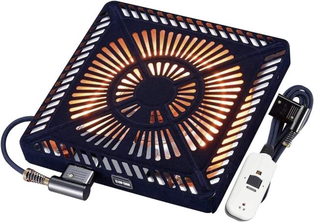 メトロ電気工業 こたつ ヒーター 取替えヒーター U字型カーボンヒーター 手元温度コントロール式 MCU-501EDKB