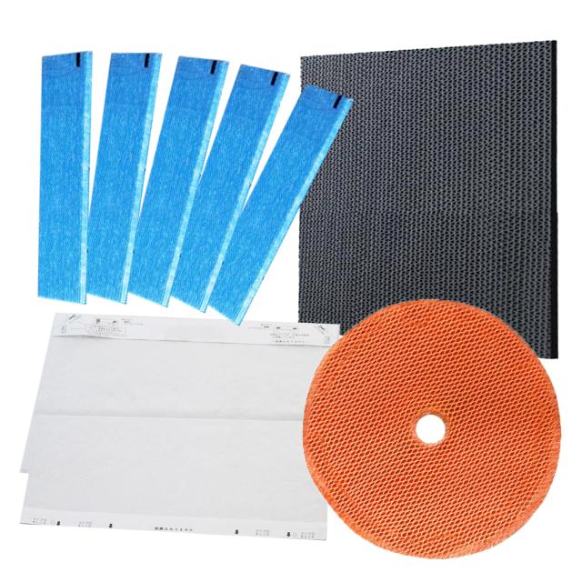 ダイキン互換 交換用プリーツフィルター 5枚 / 脱臭フィルター / 加湿フィルター