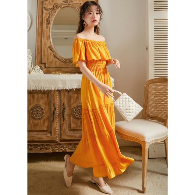 春新作 ワンピース 春 夏 ロング マタニティ 無地 ロングワンピース 大きいサイズ レディース シャツワンピース ロング丈 韓国ワンピース ホワイト 2