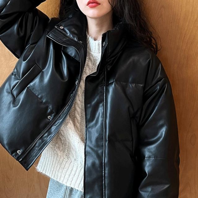 秋新作 ダウンジャケット レディース ダウンジャケット ショート 大きいサイズ 秋 冬 コート レディースアウター 韓国ファッション カジュアル ブラ