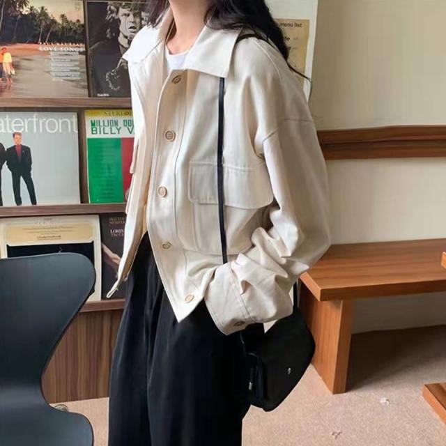 春新作 春 秋 ミリタリージャケット レディース レディースジャケット 韓国ファッション カジュアル アウター 20代 30代 40代 ママファション