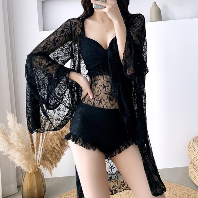 ワンピース 水着 韓国 水着 体型カバー ブラウス付き ワントーン 水着 ワンピース 40代 水着 ワンピース 体型カバー オールインワン 水着 体型 1