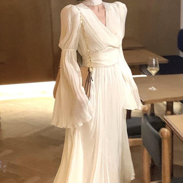 パーティードレス 結婚式 お呼ばれドレス 結婚式のお呼ばれ 20代 30代 40代 フォーマルドレス 袖あり 結婚式 ワンピース ロングワンピース お