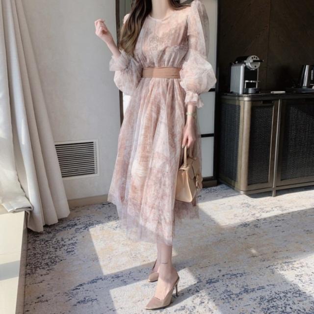 パーティードレス 結婚式 お呼ばれドレス 結婚式のお呼ばれ 20代 30代 40代 フォーマルドレス 袖あり 結婚式 ワンピース パーティードレス ミ 1