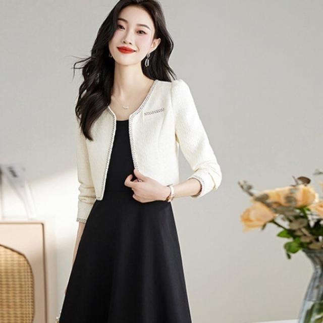 パーティードレス 結婚式 お呼ばれドレス 結婚式のお呼ばれ 20代 30代 40代 フォーマルドレス 袖あり 結婚式 ワンピース ノースリーブ ブラッ