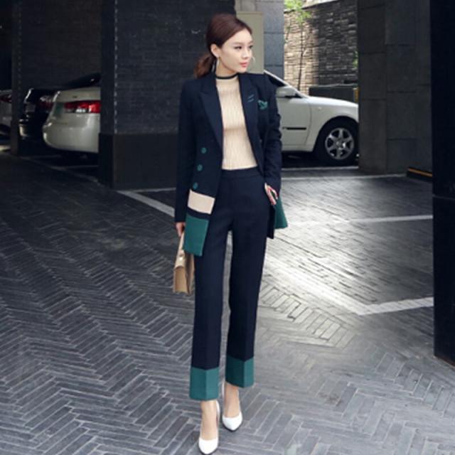 トップス ボトムス パンツ l ジャケット ズボン 上着 スーツ ロング ロング丈 袖あり 長袖 Vネック 襟付き ファスナー ポケット ハイウエスト