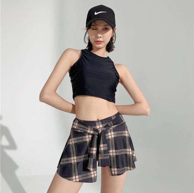水着 スイムウェア  l フィットネス 海 ビーチ リゾート プール レジャー 大人可愛い 韓国ファッション