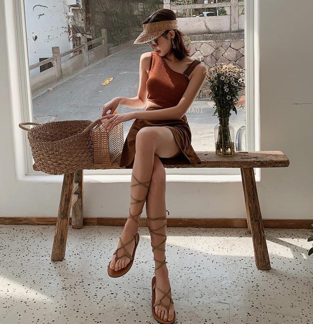 水着 スイムウェア ワンピース l 海 ビーチ リゾート プール レジャー 大人可愛い 韓国ファッション