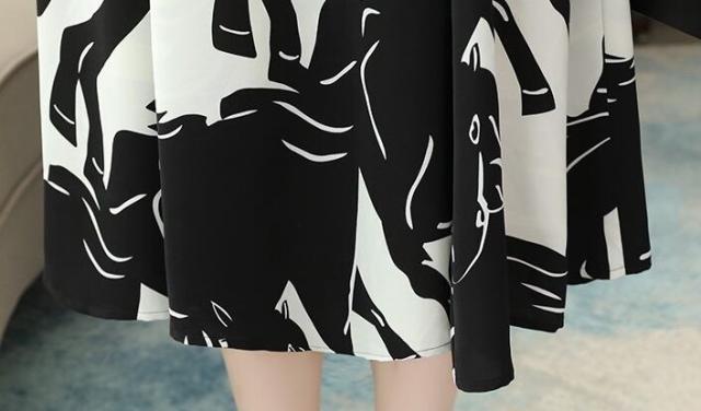 ワンピース ワンピドレス 膝下 l ミモレ丈 袖あり 長袖 Vネック