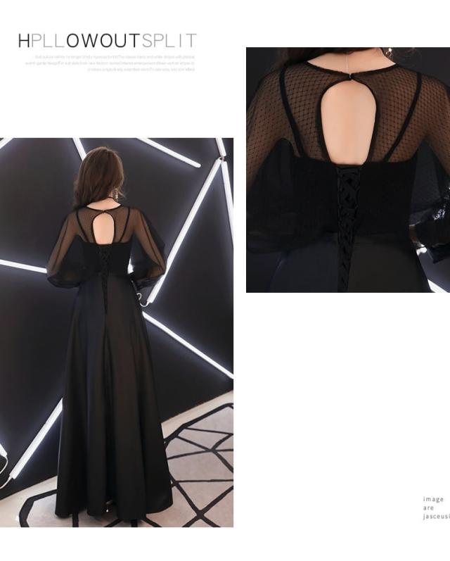 ドレス レディース パーティードレス l イブニングドレス ロング A