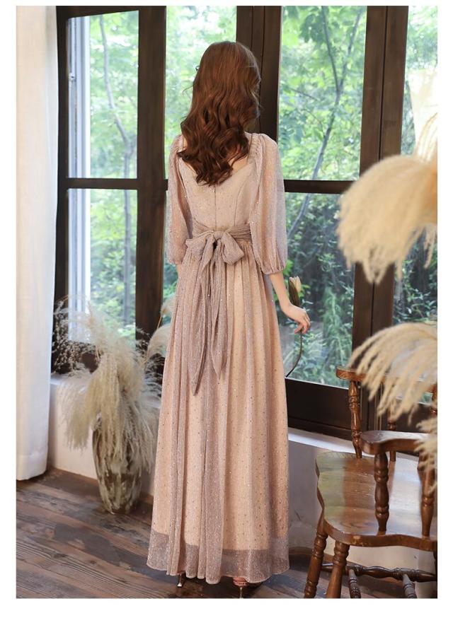 ドレス レディース パーティードレス l ロング スレンダーライン