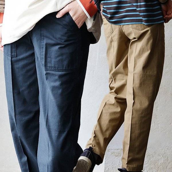 cafetty カフェッティ パンツ テーパード ベイカー レディース ダブル