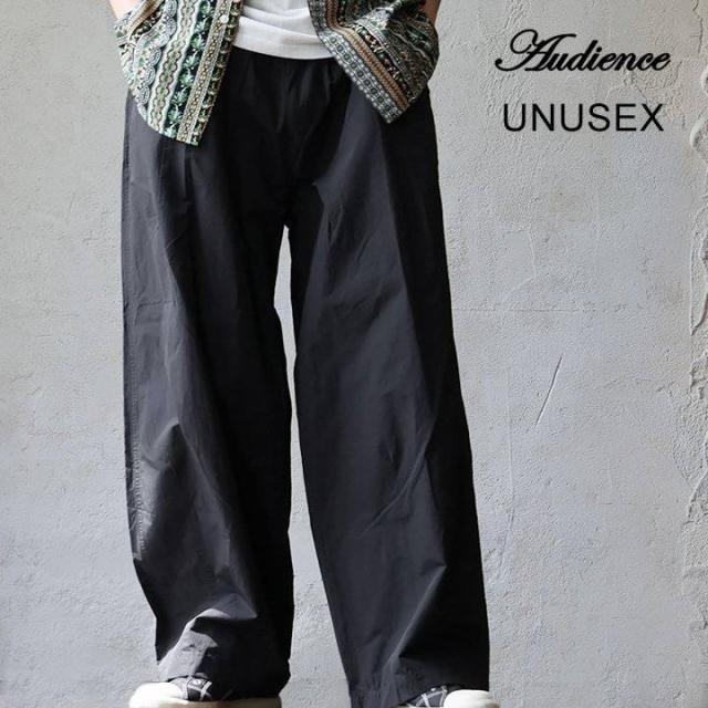 パンツ ファティーグパンツ ワイド イージー メンズ レディース コットン ナイロン ギャバジン ハリ タフ ウエストゴム ゆったり 大きいサイズ 体型カバー カジュアル 夏 パティ Audience オーディエンス