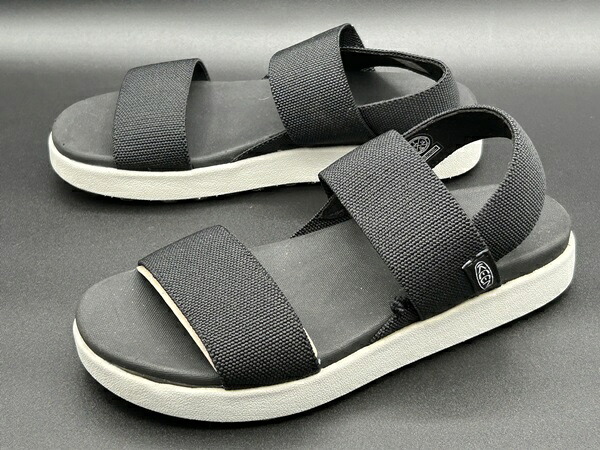 訳あり品 キーン エル バックストラップ 24.0cm US7.0 ブラック 1022620 女性用 KEEN ELLE BACKSTRAP 並行輸入品 (ke152)