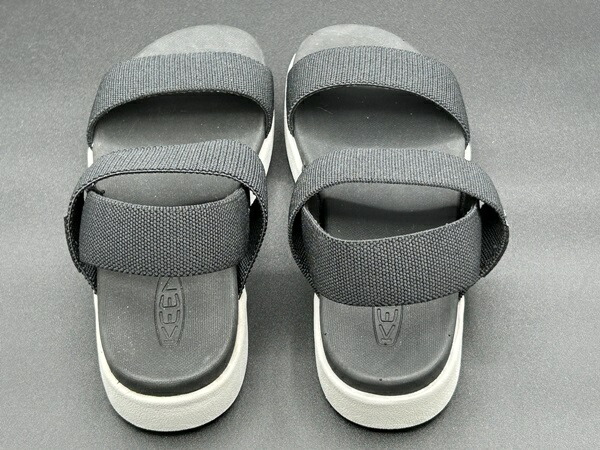 訳あり品 キーン エル バックストラップ 24.0cm US7.0 ブラック 1022620 女性用 KEEN ELLE BACKSTRAP 並行輸入品 (ke152)