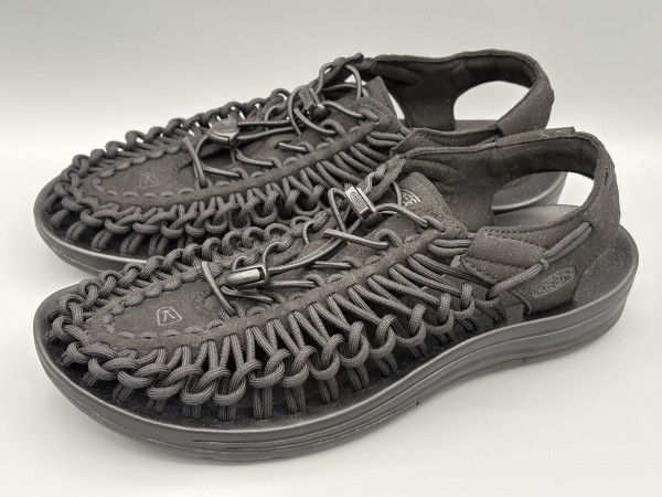 訳あり品 キーン ユニーク 26.5cm US8.5 ブラックxブラック 1014097 男性用 KEEN UNEEK 並行輸入品 (ke185)