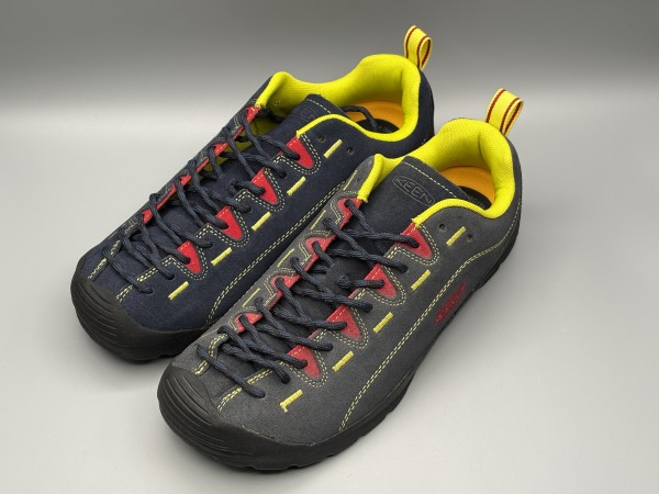訳あり品 KEEN キーン スニーカー ジャスパー 27.0cm US9.0 ブラックアイリス×レッド メンズ (ke192)